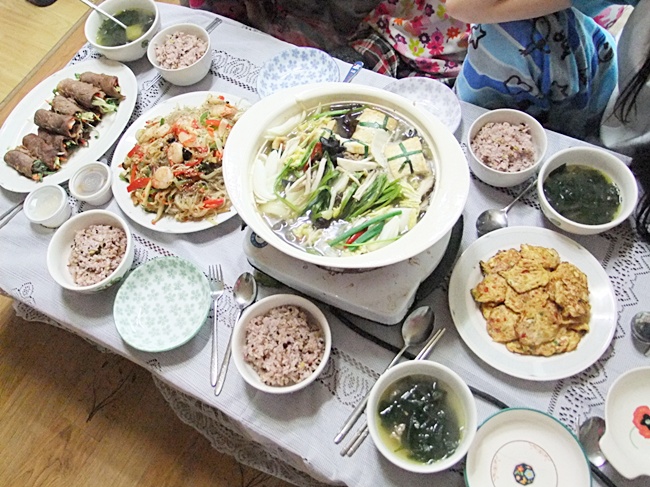 생일상 준비 집들이 음식 홈밀 간편한 생일상 차림 네이버 블로그