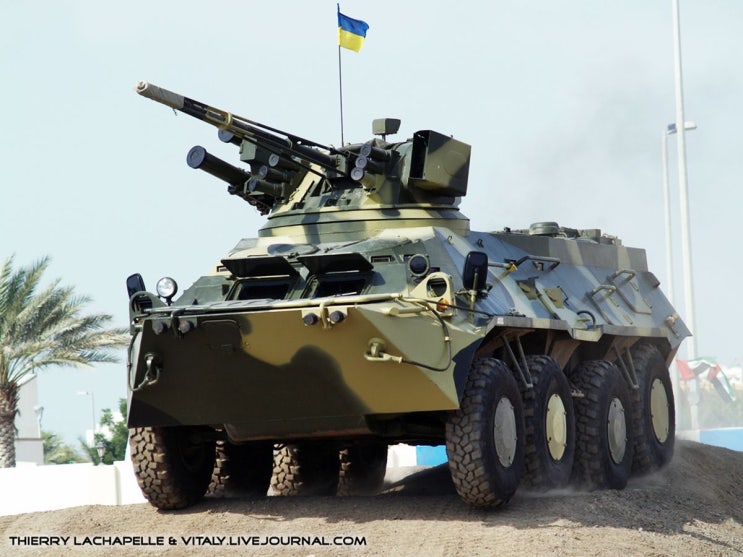 우크라이나 BTR-3E(BTR-3U) Guardian 차륜식 장갑차 기동시범 : 네이버 블로그