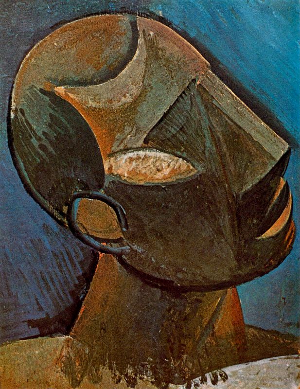 Head of a man 2 by Pablo Picasso (1881-1973, Spain) | Museum Art ...