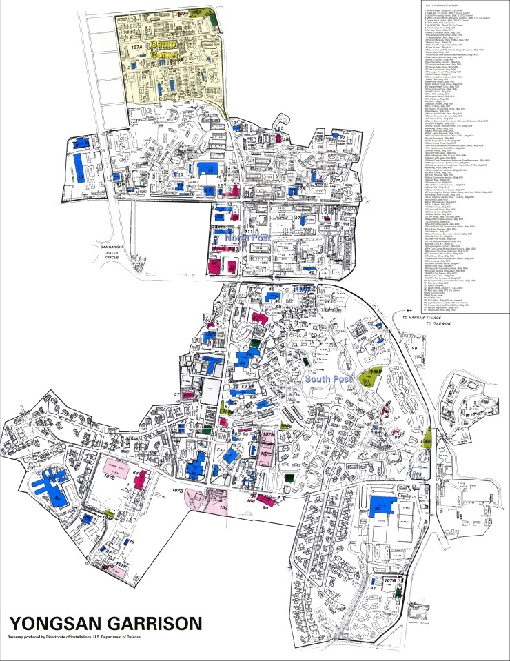 [Army Base] USAG-Yongsan, Yongsan Garrison / 주한미군 용산 미군부대 : 네이버 블로그