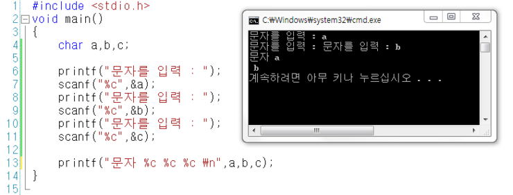 c언어 fflush(stdin) 입력 버퍼 지우기 함수 : 네이버 블로그