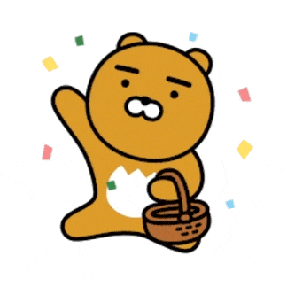 라이언 어피치 움직이는 그림 GIF gif 카카옥톡프렌즈 : 네이버 블로그